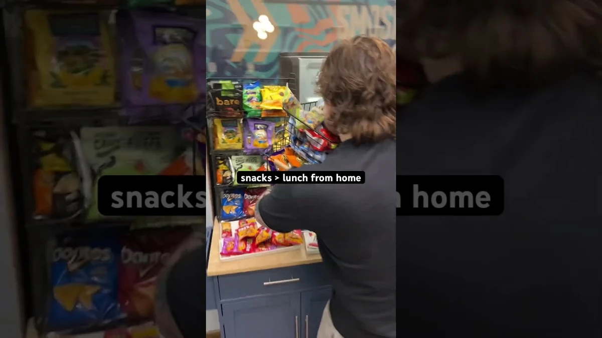 Snacks: 🤭 🥨🍟🫒🧚‍♀️🦄🪄 Lunch from home: 😭💔😔🙅‍♀️ | Smosh Wiki | Fandom