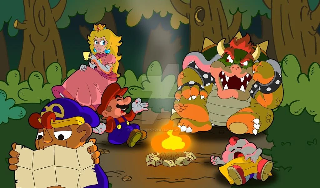 Campfire | Super Mario RPG: Legend of the Magician's Sword Encyclopedia ...