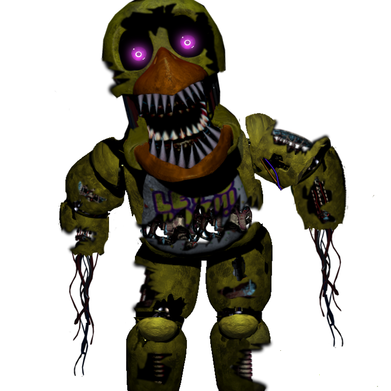 Nightmare Withered Chica | Smt64 and Friends Wikia | Fandom
