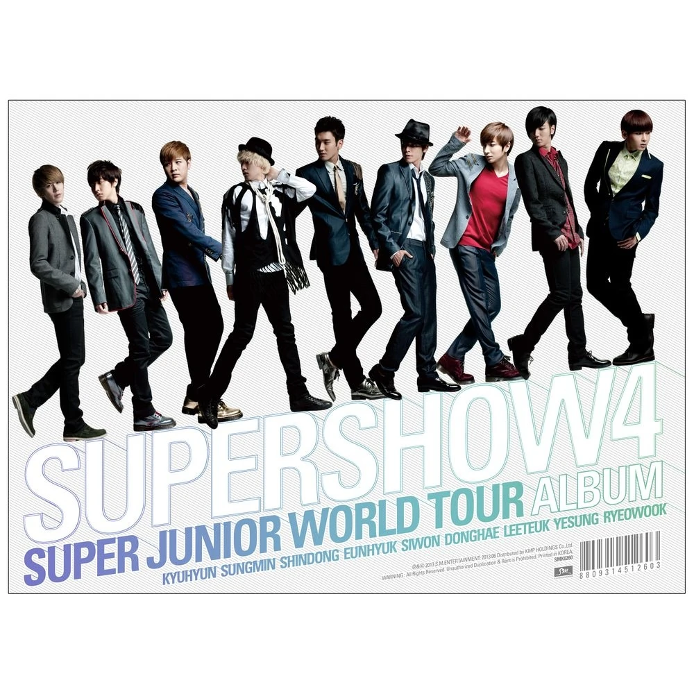 SUPER SHOW 4 (live album) | SMTown Wiki | Fandom