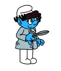 Barber smurfette | Smurf buddies Wiki | Fandom