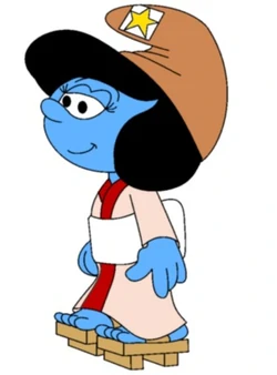 Akiko smurfette | Smurf buddies Wiki | Fandom