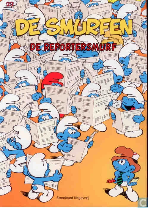 De Reportersmurf | Smurf Wiki | Fandom