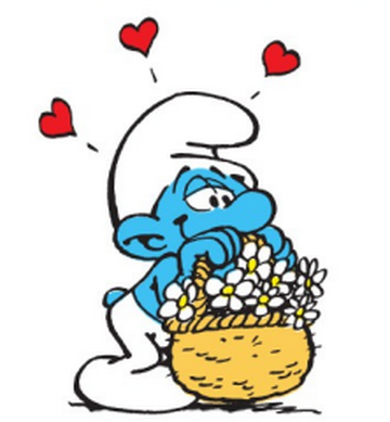 Enamored Smurf