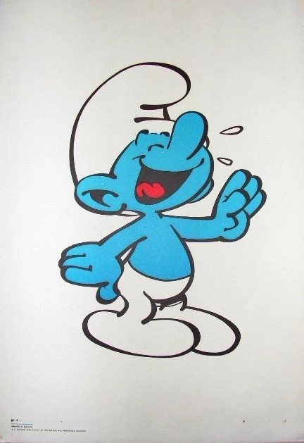 Giant Smurf Posters (1976/1977) | Smurfs Wiki | Fandom