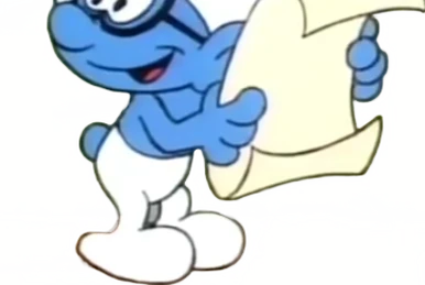 Reporter Smurf