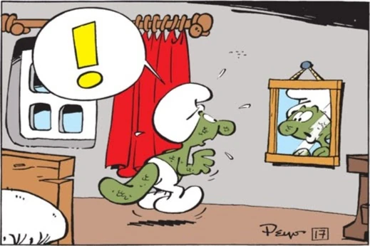 Alchemist Smurf On Smurf Village