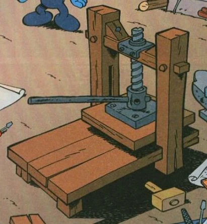 Reporter's printing press | Smurfs Wiki | Fandom