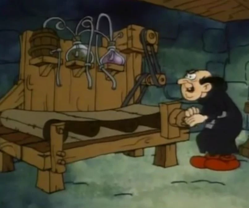Gargamel's duplicator machine | Smurfs Wiki | Fandom