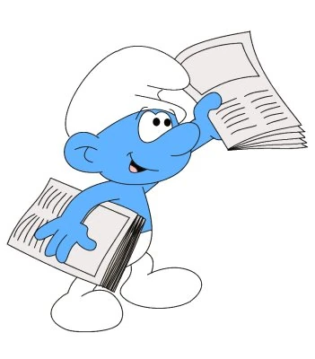 Editor Smurf | Smurfs Wiki | Fandom