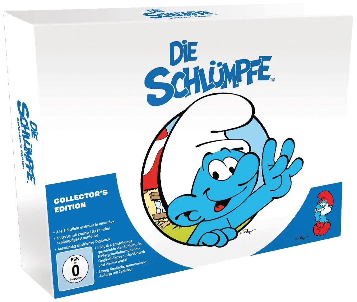 Die Schlumpfe: Collector's Edition (German DVD release) | Smurfs Wiki ...