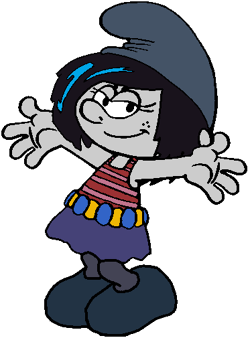 Vexy Smurf Drawing