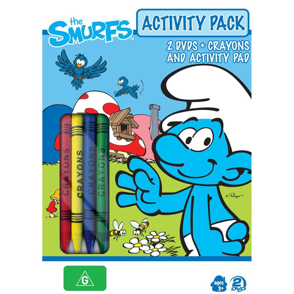 Smurfs: Activity Pack (Region 4 DVD) | Smurfs Wiki | Fandom