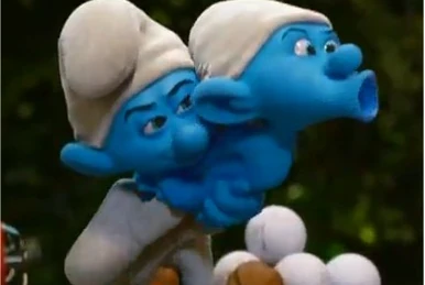 panicky smurf