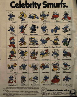 Smurfs names in english store
