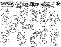 Flighty Smurf