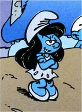 Gray Smurfette | Smurfs Wiki | Fandom
