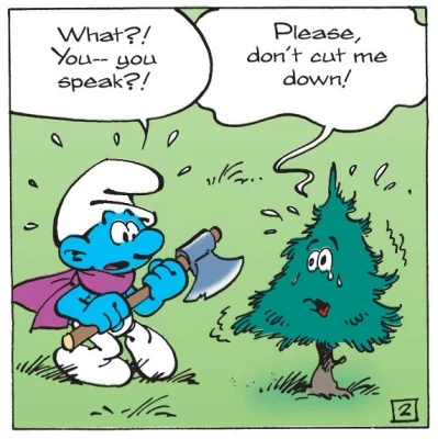 The Talking Elf Tree | Smurfs Wiki | Fandom