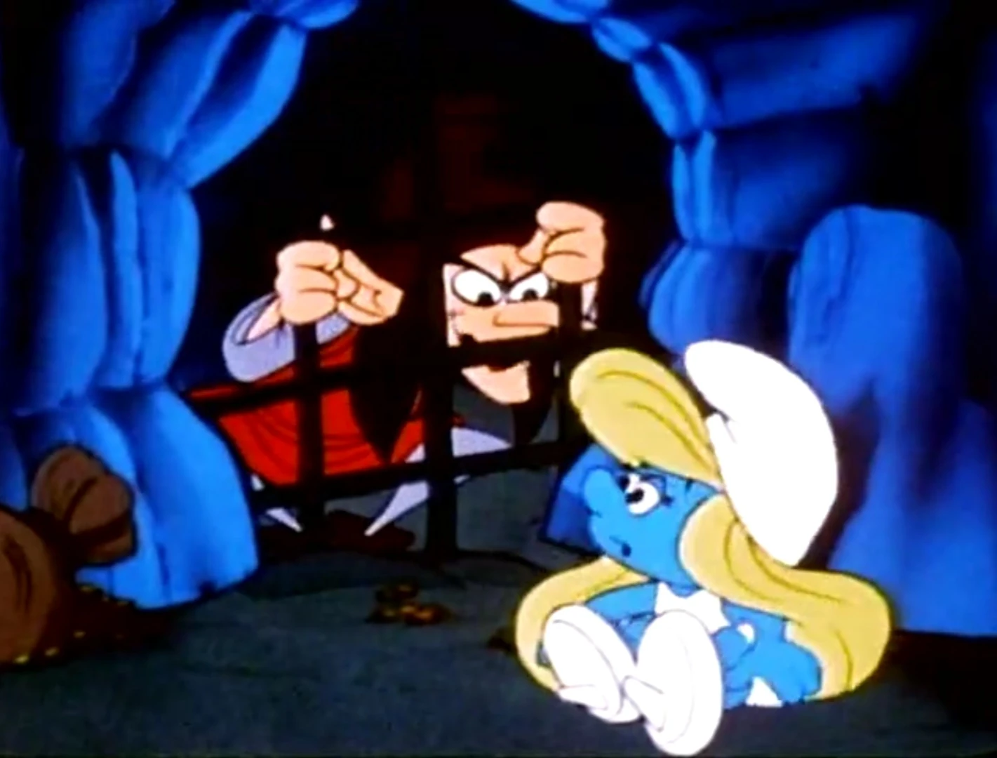 Smurfer Smurfette Gifter Seg A Gift For Papa's Day | Smurfs Wiki