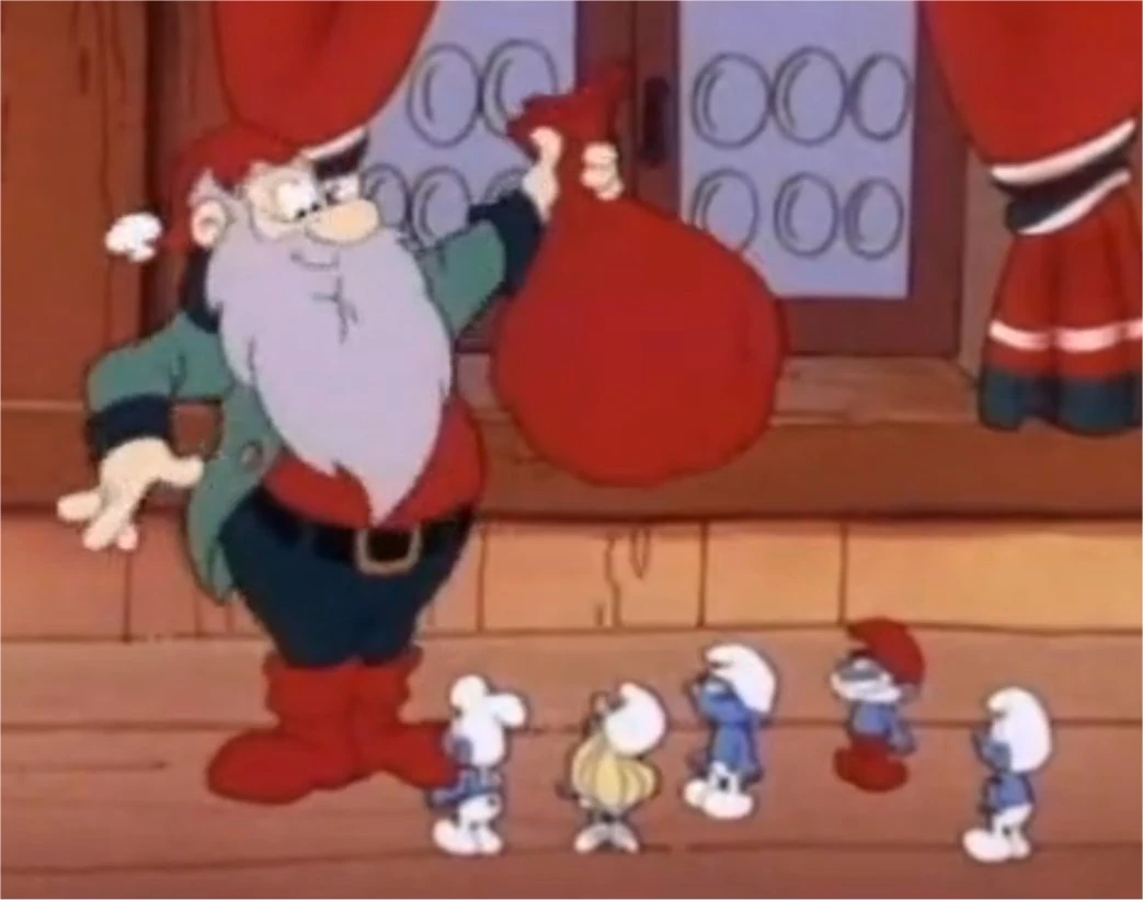 Mr. Nicholas' magic sack | Smurfs Wiki | Fandom