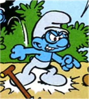 Gray Brainy Smurf | Smurfs Wiki | Fandom