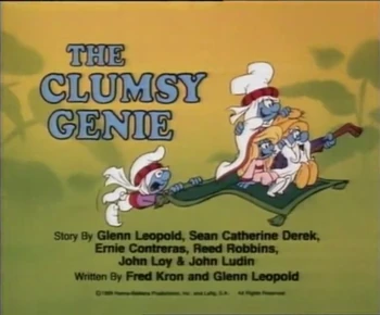 The Clumsy Genie | Smurfs Wiki | Fandom