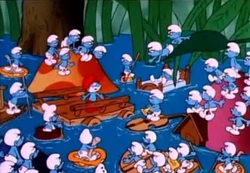 The Great Smurf Forest Flood | Smurfs Wiki | Fandom