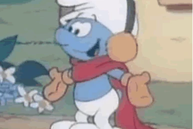 Flighty Smurf