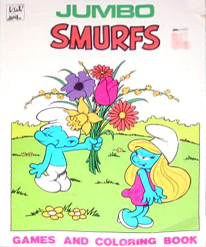 coloring in pages of the smurfs wiki