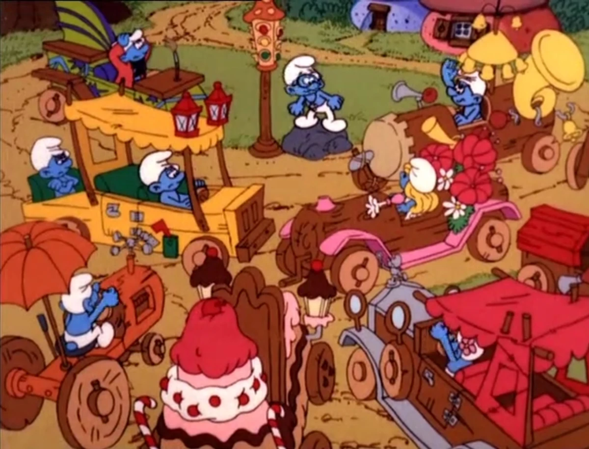 Smurf Box Derby | Smurfs Wiki | Fandom