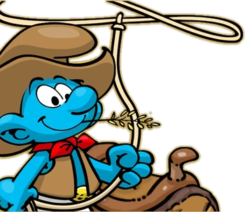 Cowboy Smurf | Smurfs Wiki | Fandom