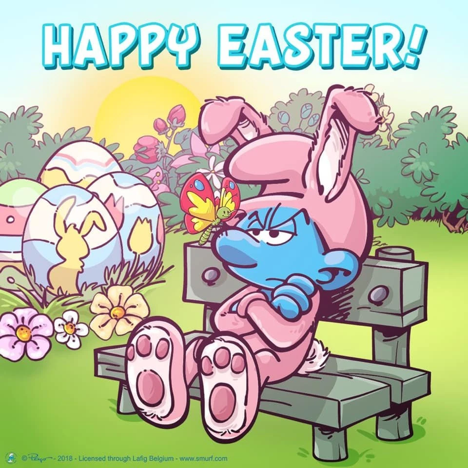 User blog:VicGeorge2K9/Happy Easter 2020 | Smurfs Wiki | Fandom