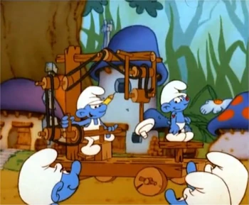 Indirect Kicking Device | Smurfs Wiki | Fandom