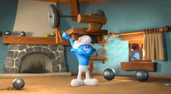 Hefty's gym | Smurfs Wiki | Fandom