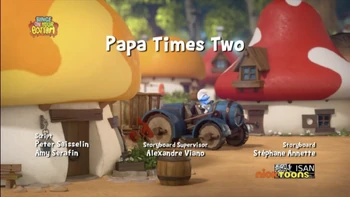 Papa Times Two | Smurfs Wiki | Fandom