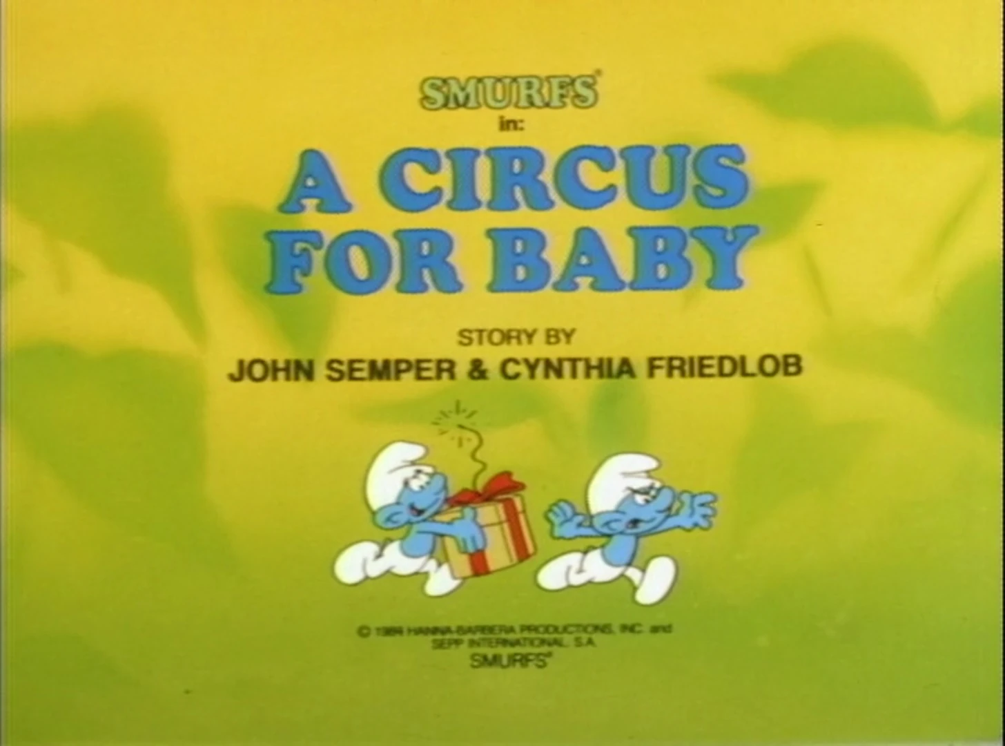 A Circus For Baby | Smurfs Wiki | Fandom