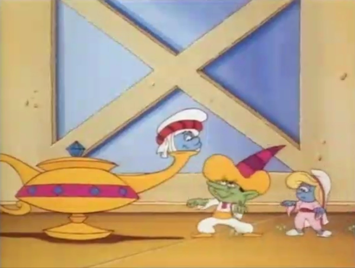 The Clumsy Genie | Smurfs Wiki | Fandom