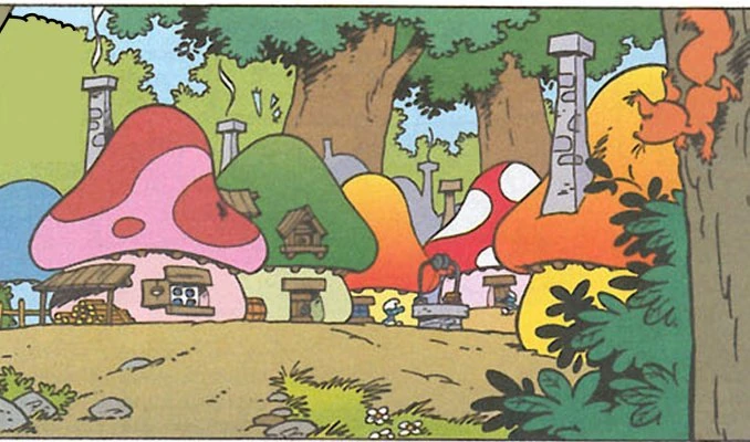 Smurfs Comic Book Universe (location) | Smurfs Fanon Wiki | Fandom