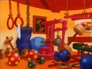 Hefty's gym | Smurfs Fanon Wiki | Fandom