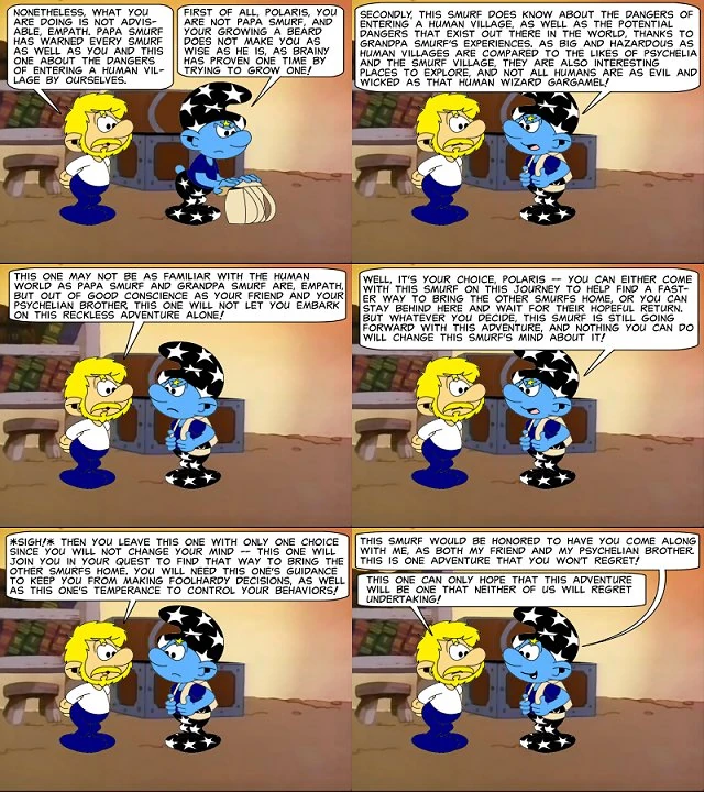 Smurfed Behind: The Departure/Page 59 | Smurfs Fanon Wiki | Fandom
