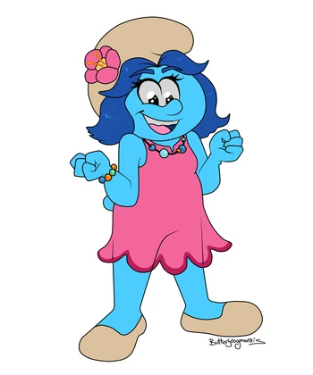 SmurfBlossom (Butterverse) | Smurfs Fanon Wiki | Fandom