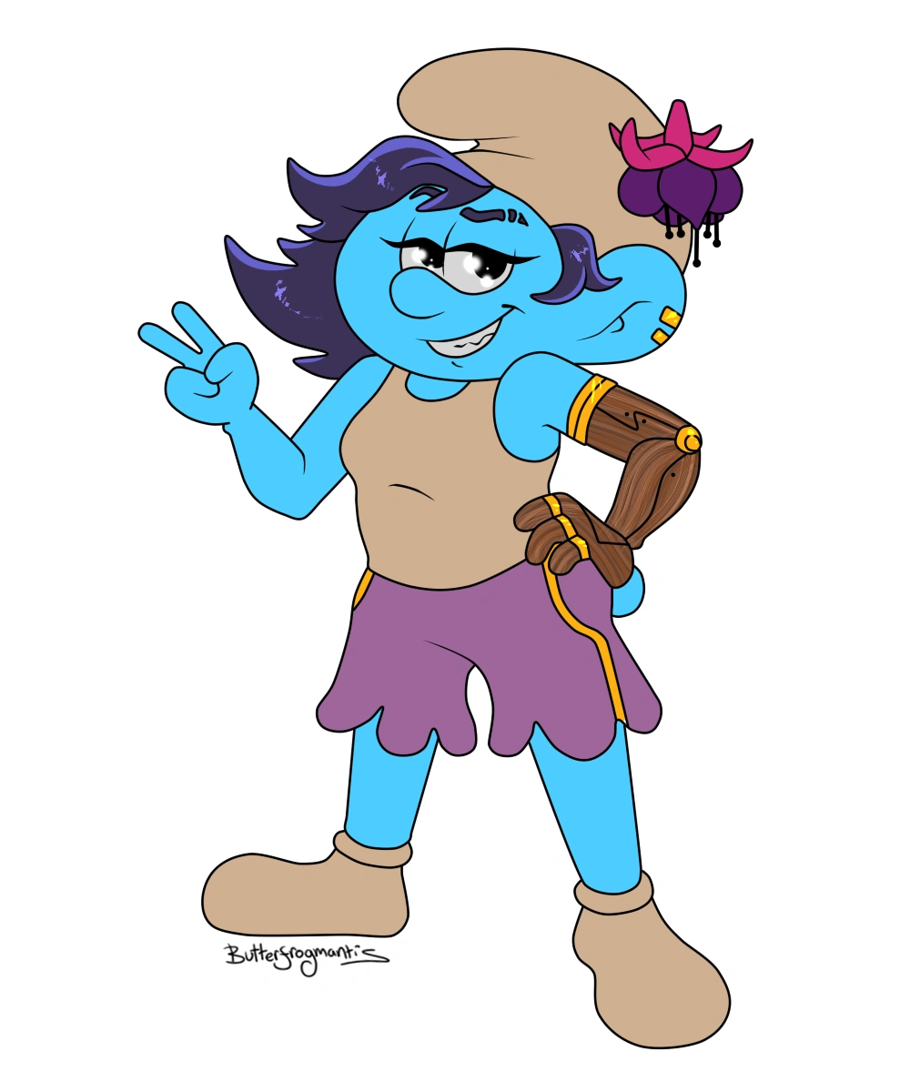 SmurfFuchsia (Butterverse) | Smurfs Fanon Wiki | Fandom