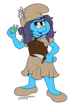 SmurfRafflesia (Butterverse) | Smurfs Fanon Wiki | Fandom