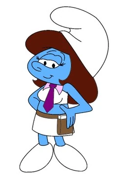 Journalist Smurfette (Empath stories) | Smurfs Fanon Wiki | Fandom