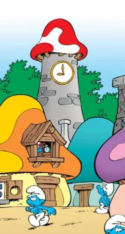 Smurf Village Clock Tower | Smurfs Fanon Wiki | Fandom
