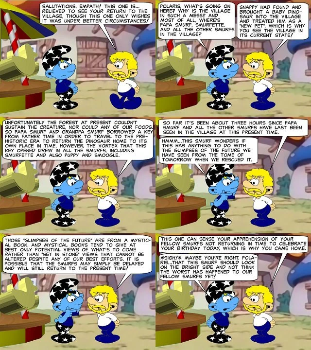 Smurfed Behind: The Departure/Page 41 | Smurfs Fanon Wiki | Fandom