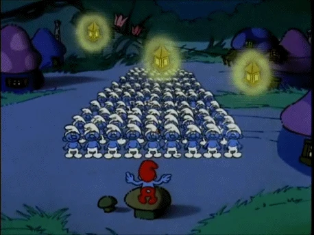 Dance Of 100 Smurfs | Smurfs Fanon Wiki | Fandom