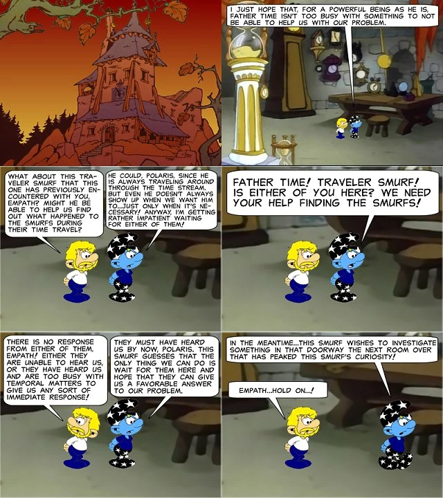 Smurfed Behind: The Departure/Page 45 | Smurfs Fanon Wiki | Fandom