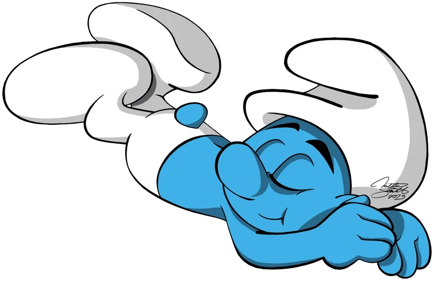 Sleepy Smurf