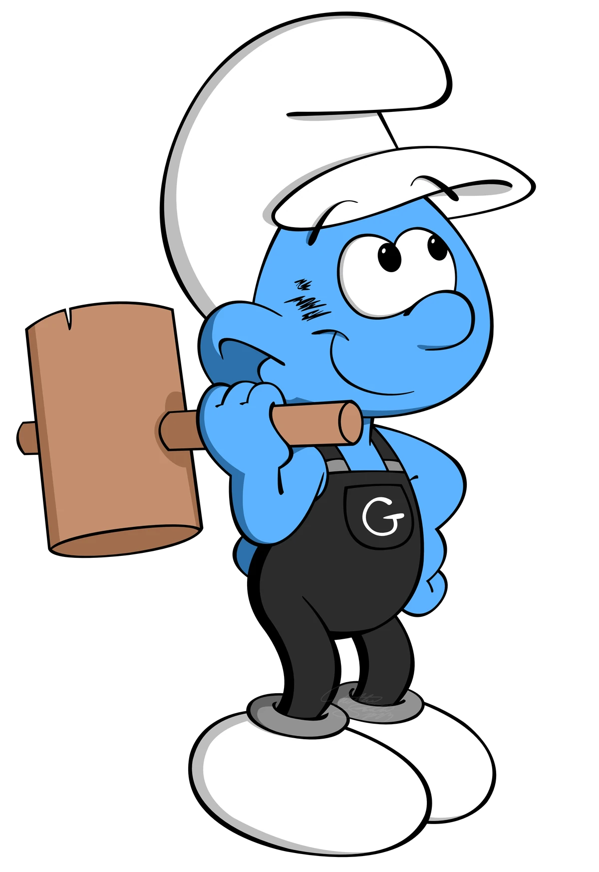 Geary Smurf (Hero Stories) | Smurfs Fanon Wiki | Fandom